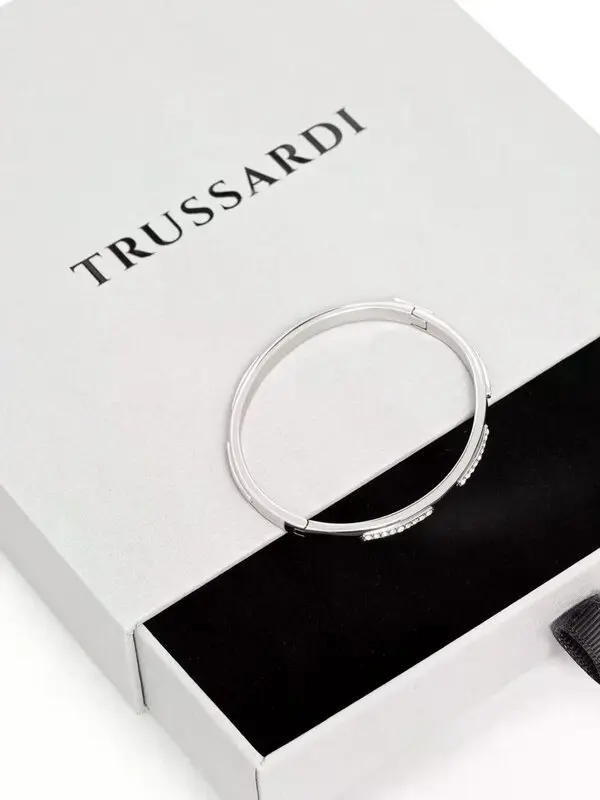 TRUSSARDI Crystal-embellished Bangle Bracelet
