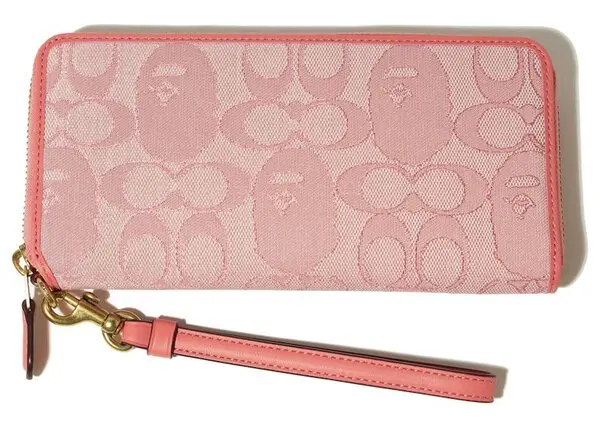 COACH X Bape Phone Wallet - Pink