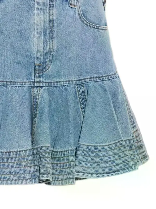 Zimmermann Indra Denim Mini Skirt