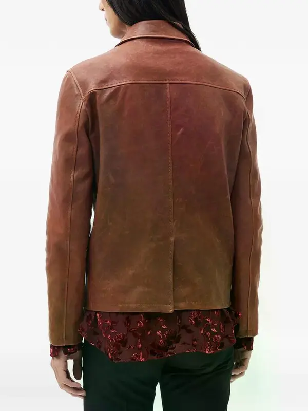 ANN DEMEULEMEESTER Leather Jacket
