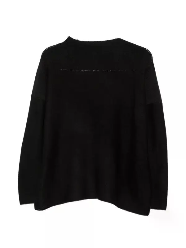 DANIELA GREGIS Fine-knit Drop-shoulder Knit