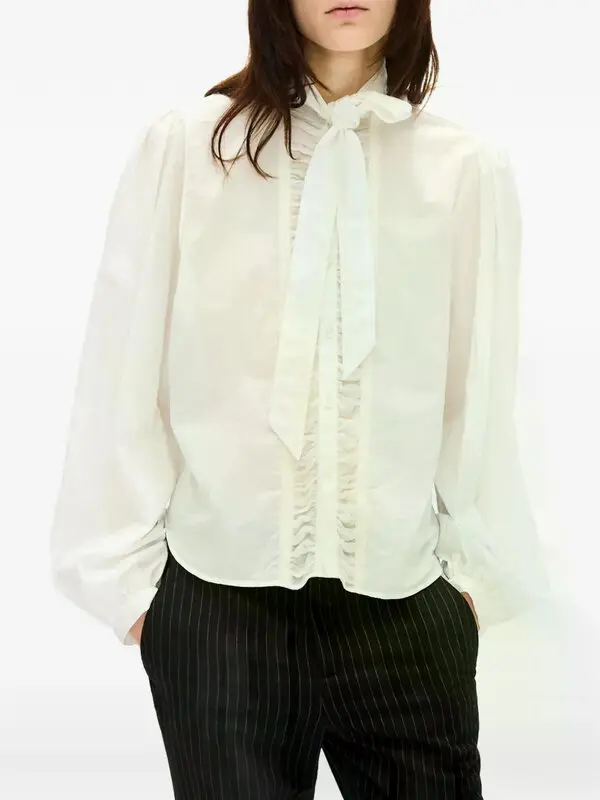 ANN DEMEULEMEESTER Carina Shirt - White