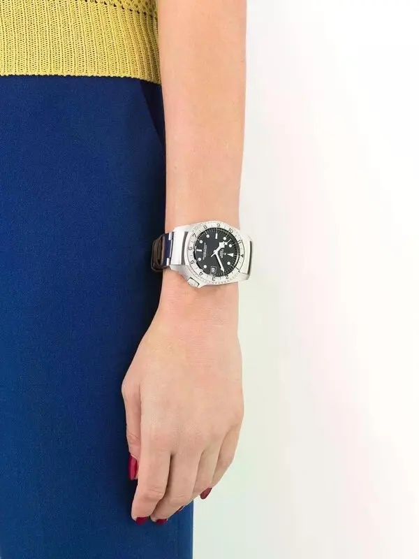 TUDOR Chronometer Watch With Calfskin Leather Strap