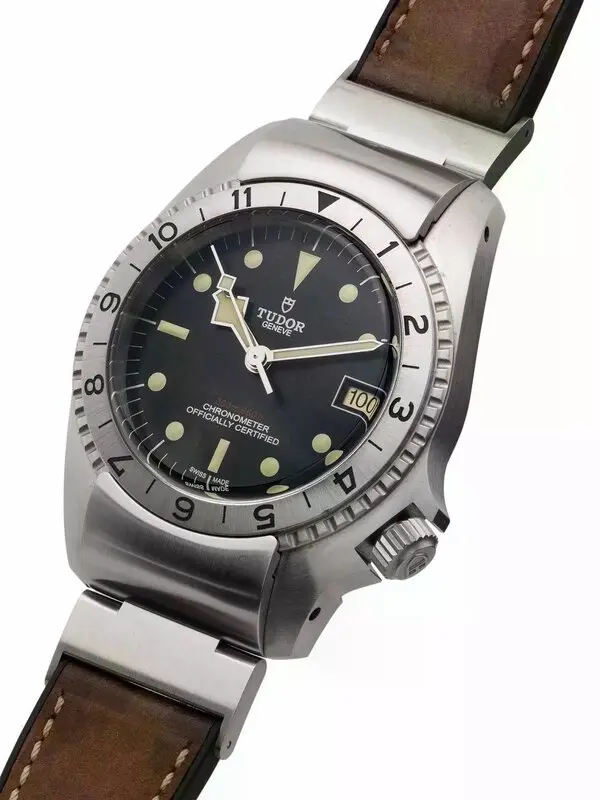 TUDOR Chronometer Watch With Calfskin Leather Strap