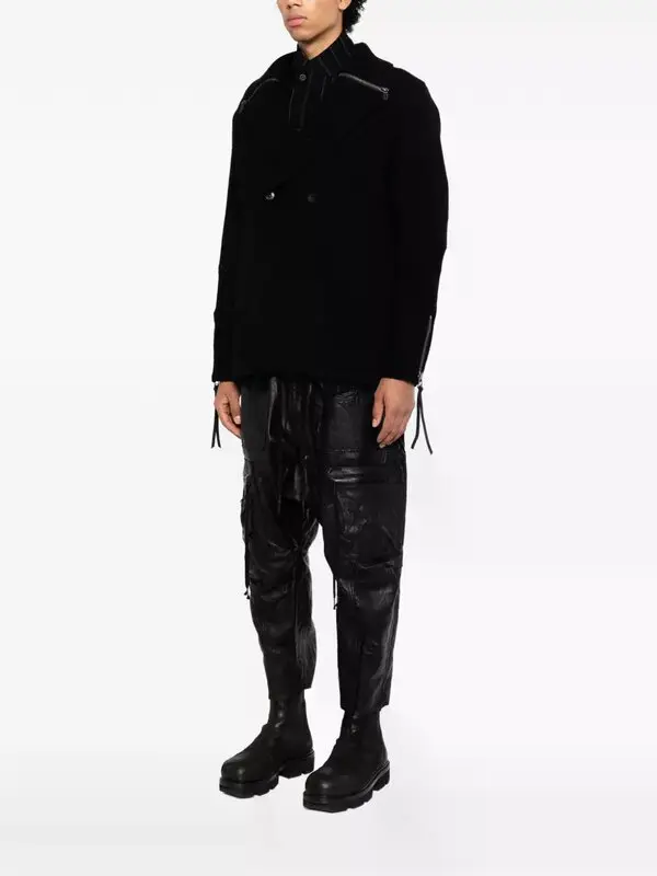 D HYGEN Tweed Peacoat