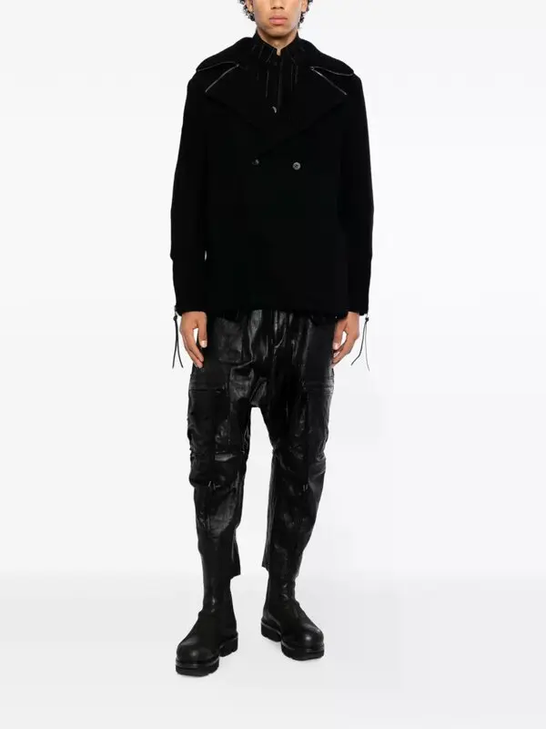 D HYGEN Tweed Peacoat