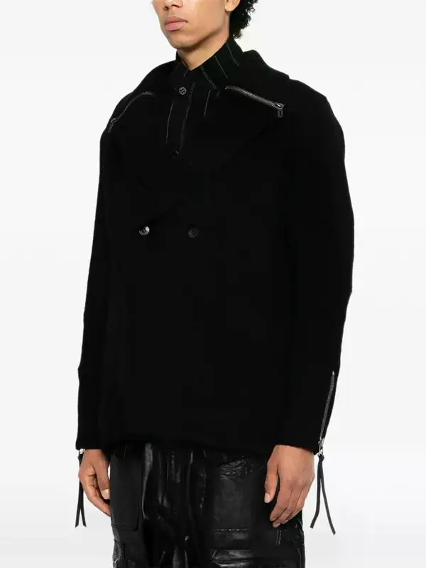 D HYGEN Tweed Peacoat