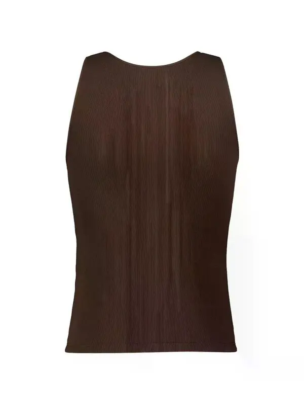 Saint Laurent Ribbed-knit Tank Top