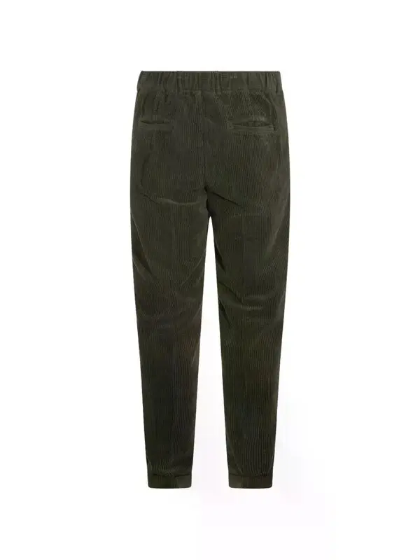 04651 / A TRIP IN A BAG Pleated Corduroy Trousers