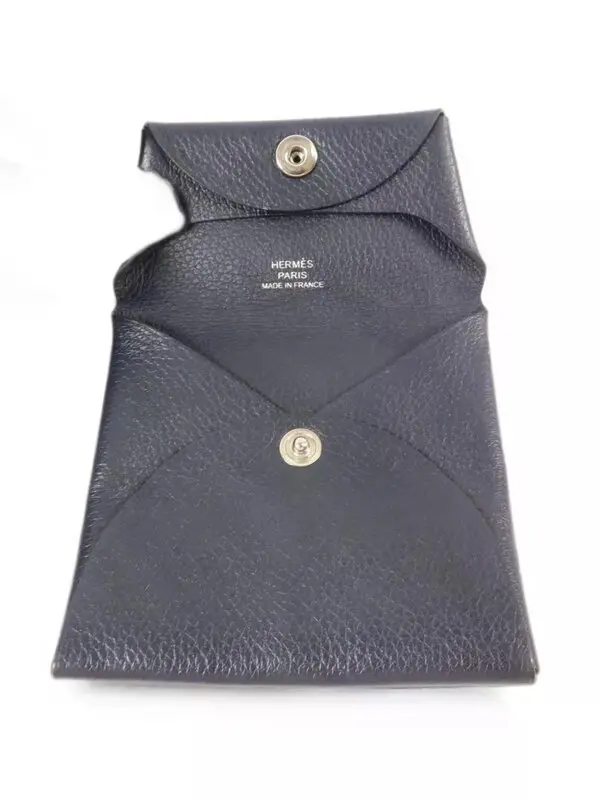 Hermès Bastia Evercolor Leather Card Case