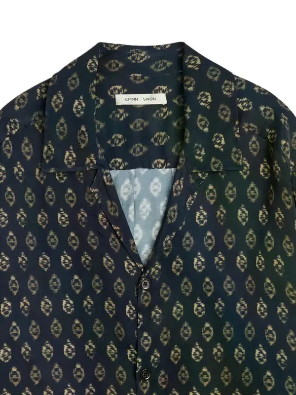 CMMN SWDN Rhodes Printed Shirt