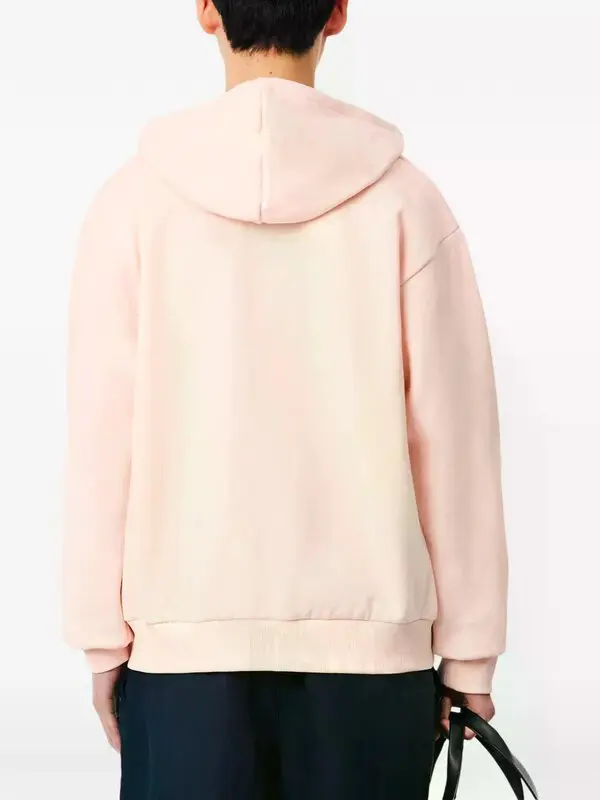Lacoste Logo-patch Zip-up Hoodie
