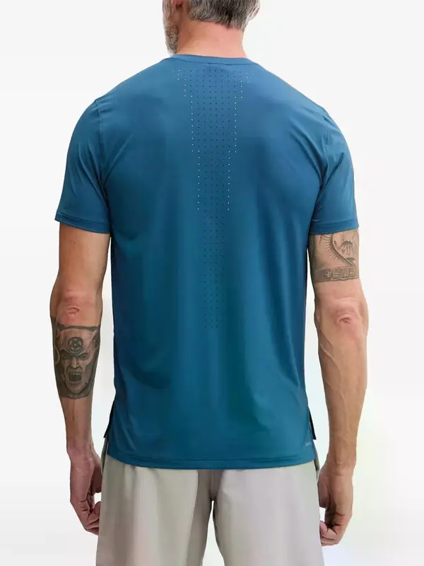 Under Armour Velociti Pro Perforated-detail Logo-print T-shirt