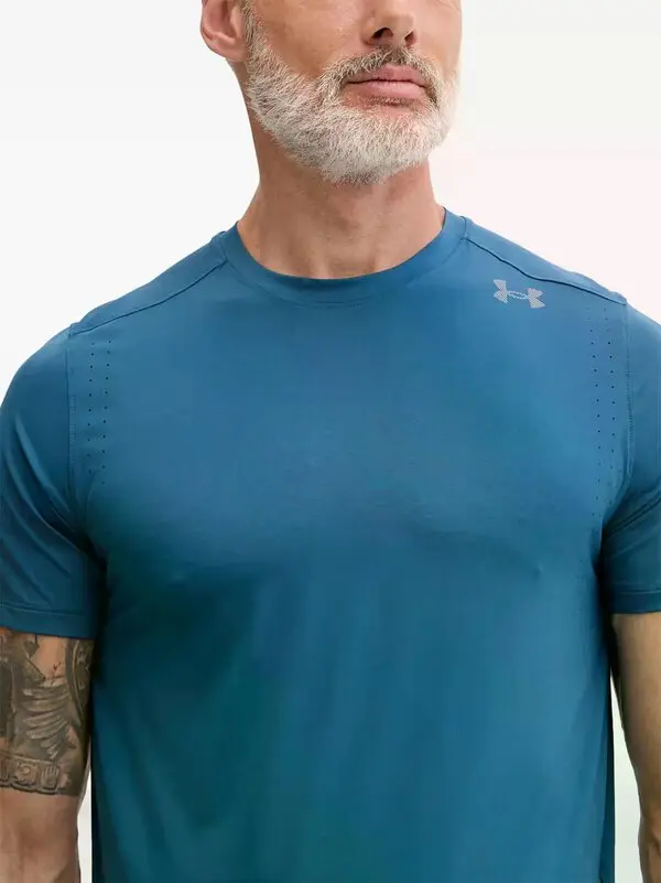 Under Armour Velociti Pro Perforated-detail Logo-print T-shirt