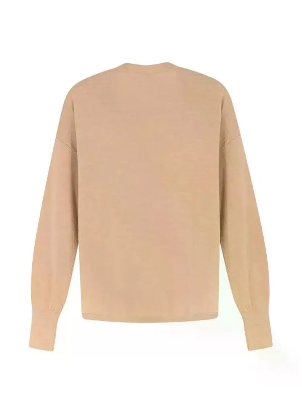 Aspesi V-neck Dropped-shoulder Fine-knit Top