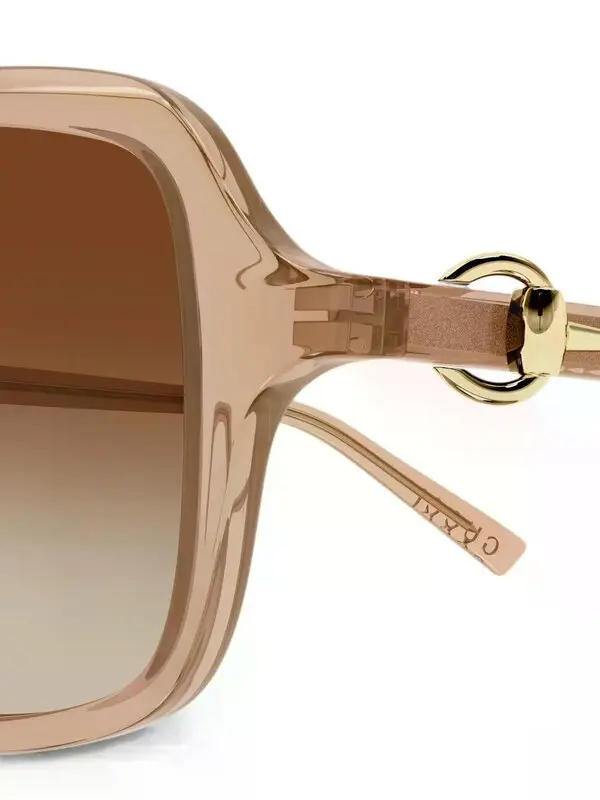 Gucci Horsebit Pilot-frame Sunglasses