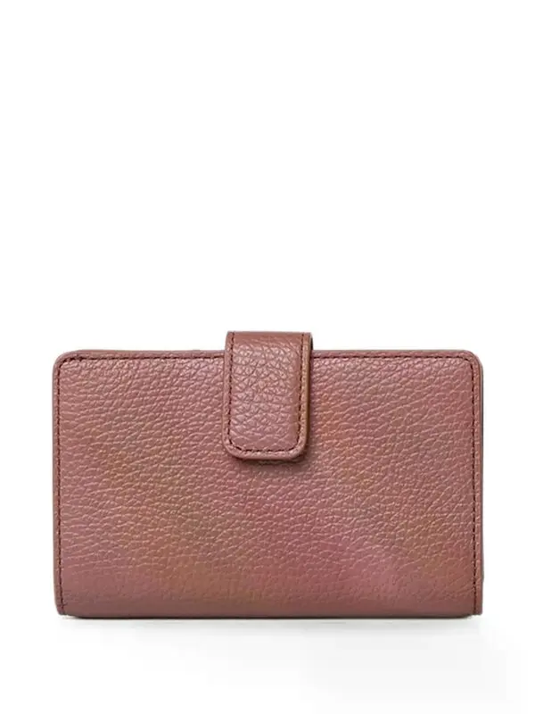 COCCINELLE Metallic Soft Press-stud Wallet
