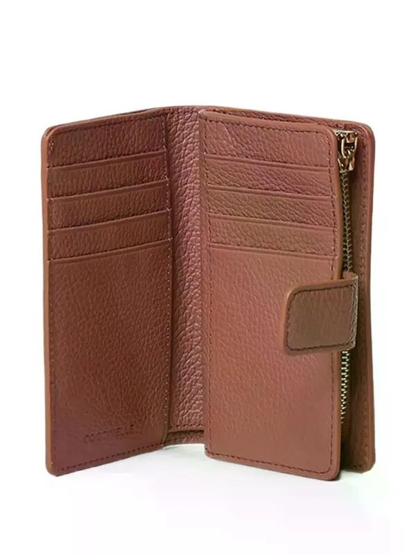 COCCINELLE Metallic Soft Press-stud Wallet