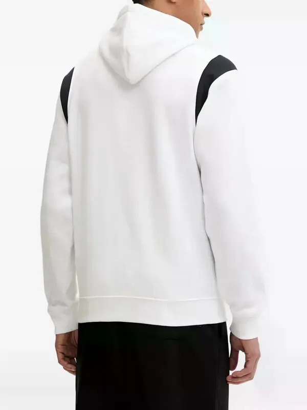 Under Armour Rival Logo-print Panelled Hoodie