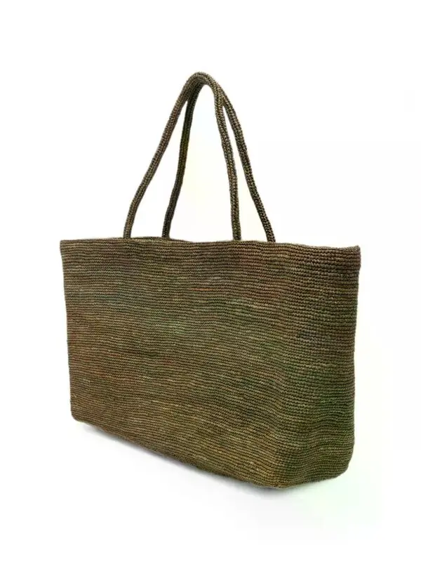 SOPHIE DIGARD Woven Raffia Tote Bag