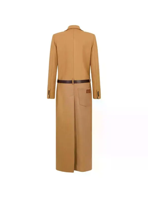 Dsquared2 Wool Felt Belted Coat
