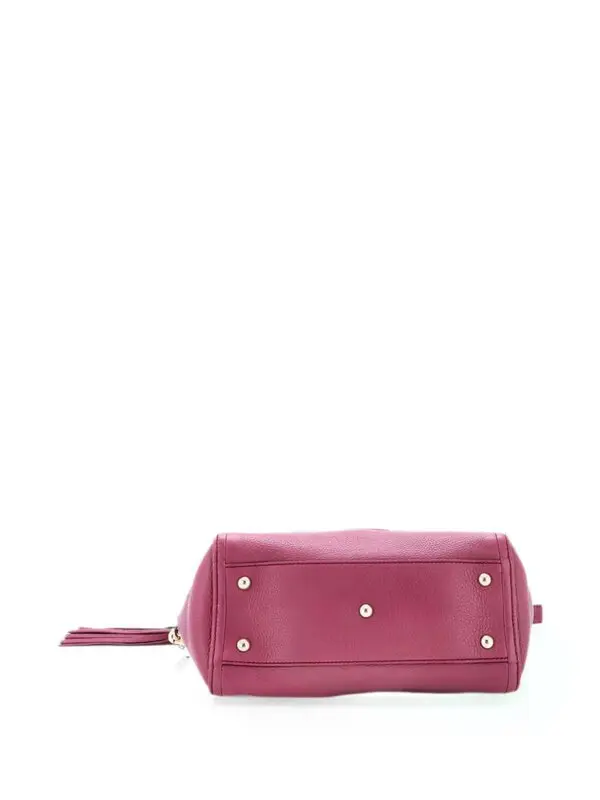 Gucci Soho Convertible Top Handle Bag Leather Small Satchel