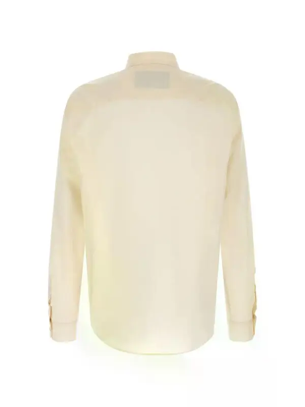 Valentino Garavani Floral-embroidered Cotton Shirt - White