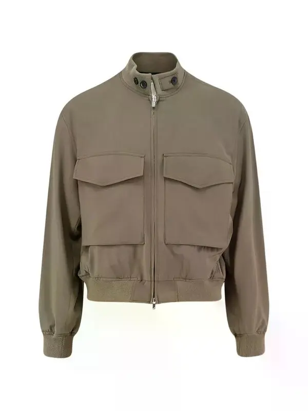 TONYWACK Zip-up Flap-pocket Jacket