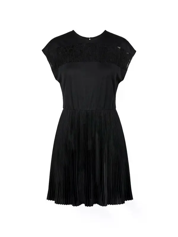Valentino Garavani Panelled Dress - Black