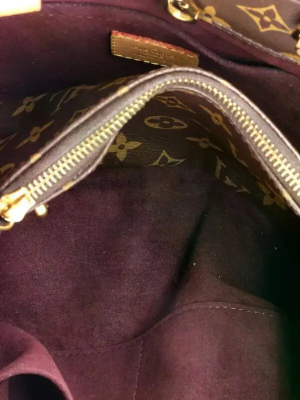 LOUIS VUITTON Montaigne Handbag Monogram Canvas Bb Satchel