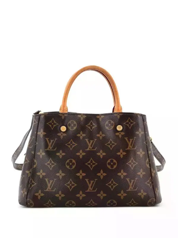 LOUIS VUITTON Monogram Canvas Bb Satchel - Brown