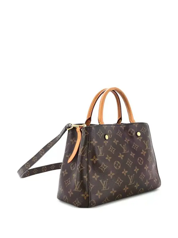 LOUIS VUITTON Monogram Canvas Bb Satchel - Brown