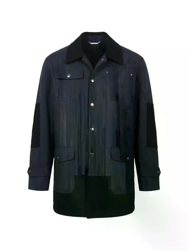 Valentino Garavani Pinstripe Panelled Coat