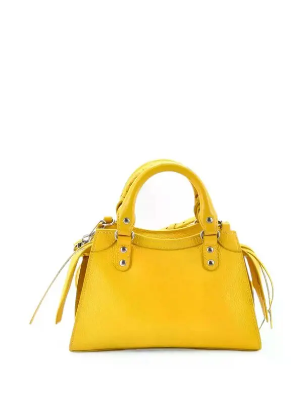 Balenciaga Neo Classic City Bag Leather Mini Shoulder Bag - Yellow