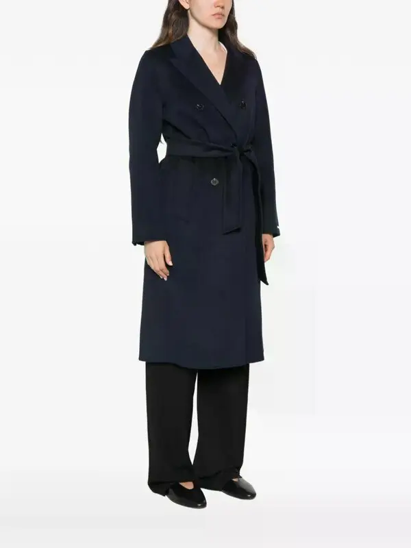 Marella Double-breasted Belted Coat