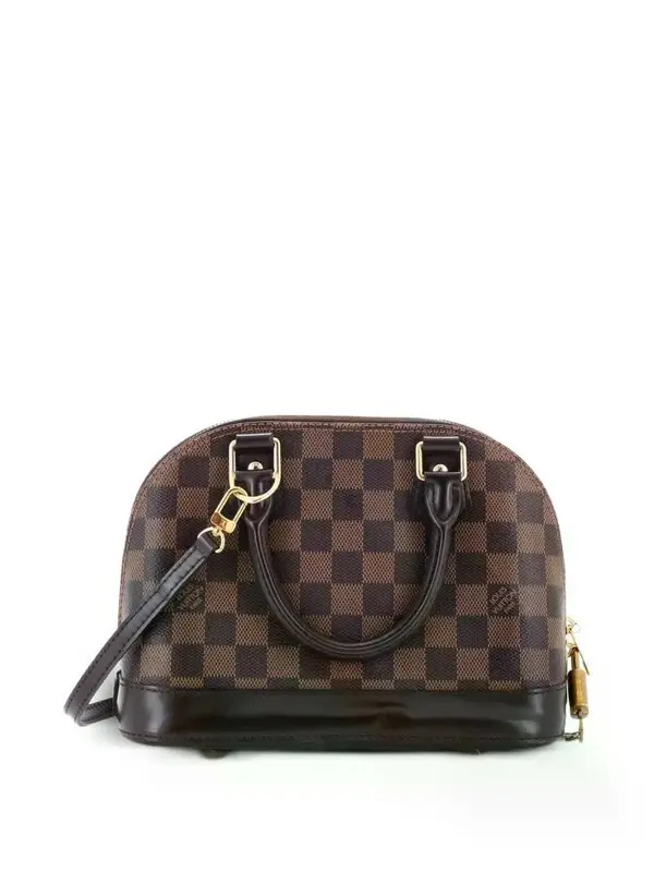 LOUIS VUITTON Alma Handbag Damier Bb Shoulder Bag - Brown