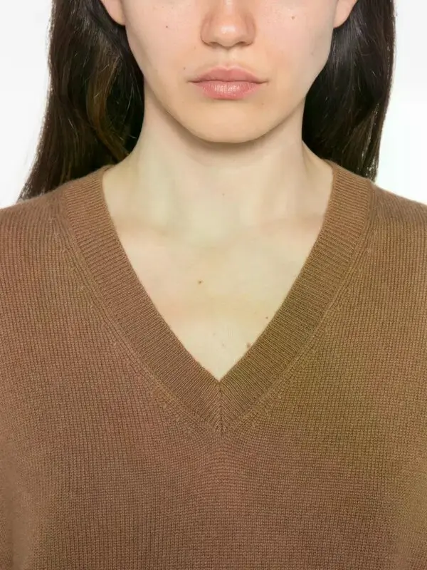Marella Mseditore V-neck Long-sleeve Sweater