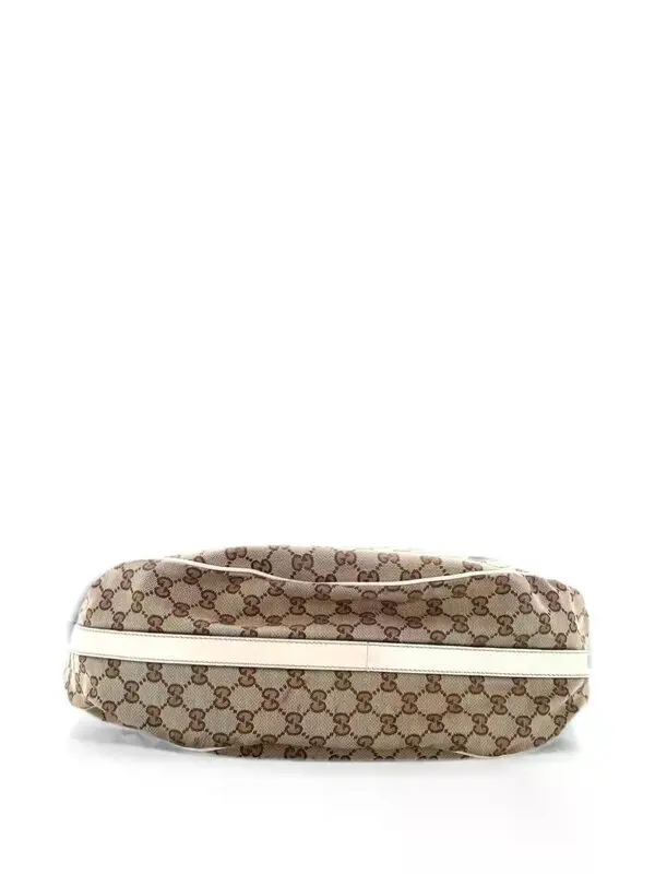 Gucci Twins Gg Canvas Medium Hobo Bag