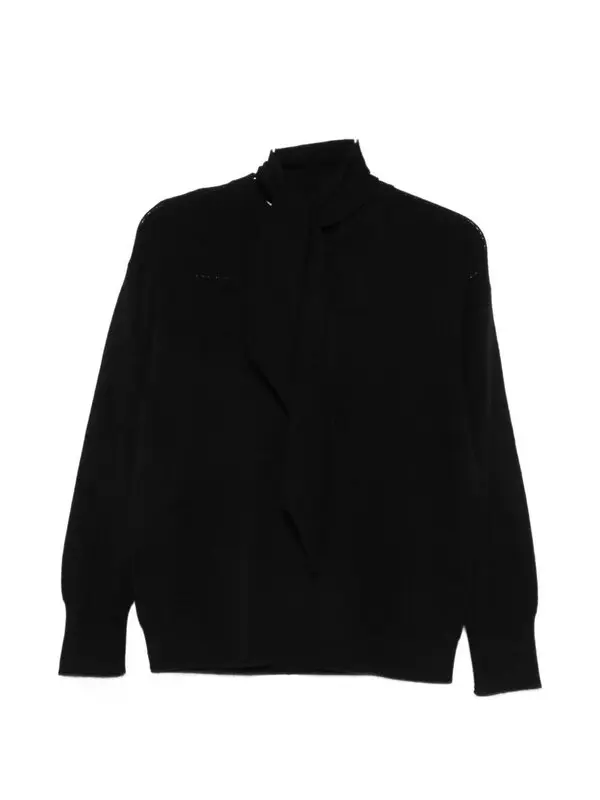 Marella Scarf-detail Sweater