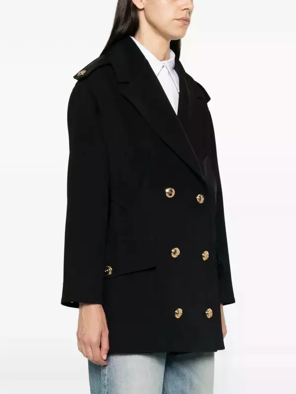 Elisabetta Franchi Double-breasted Coat