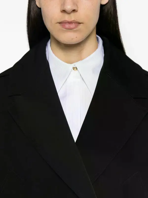 Elisabetta Franchi Double-breasted Coat