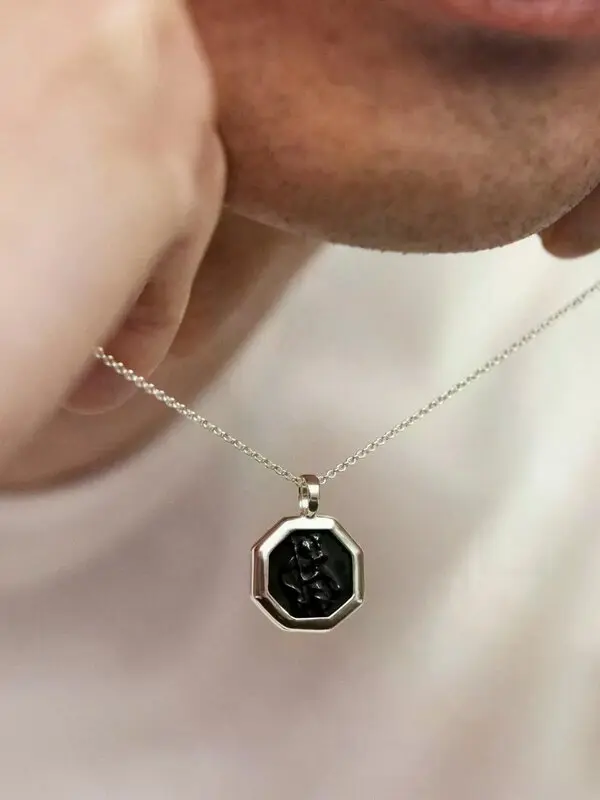 Monica Vinader Octagonal-pendant Necklace