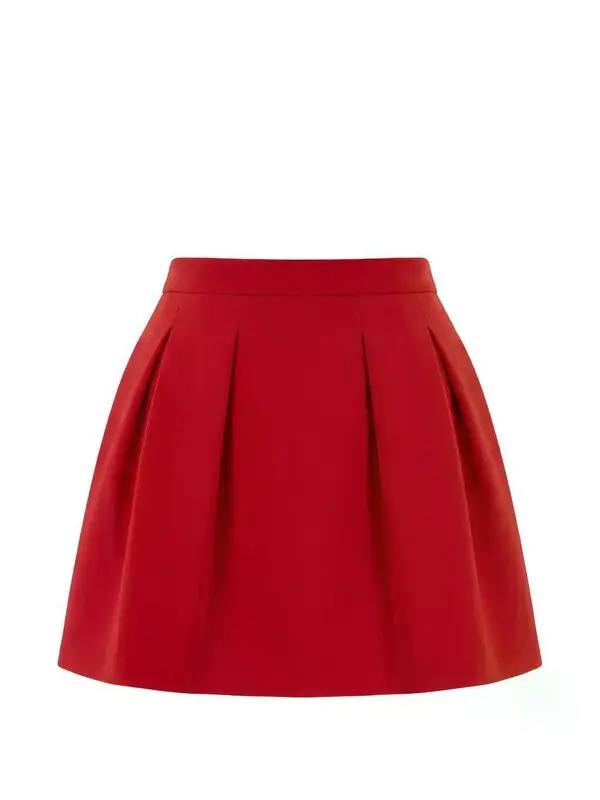 Valentino Garavani Pleated A-line Skirt