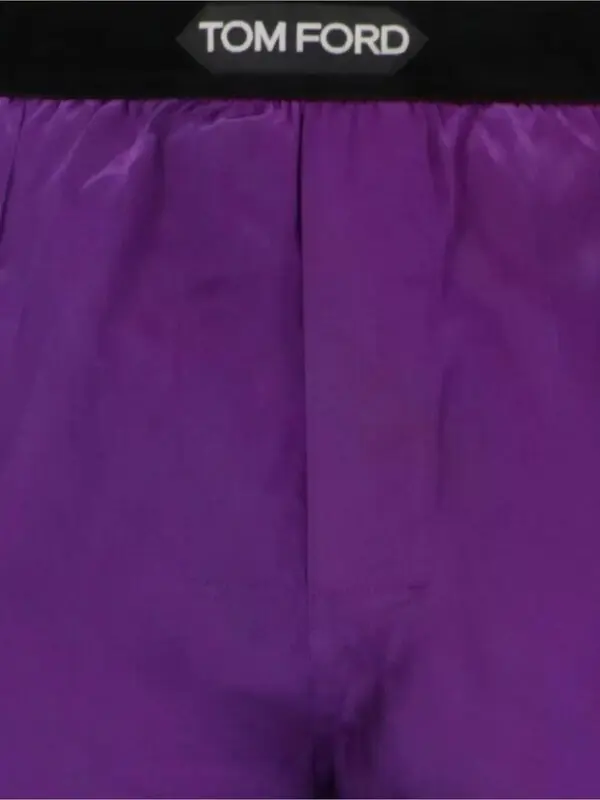TOM FORD Logo-waistband Pajama Bottoms