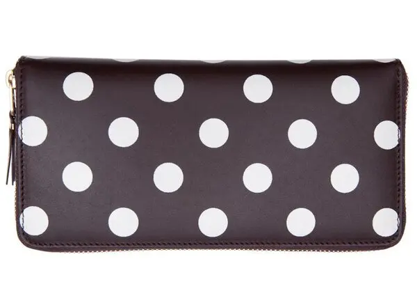 Comme Des Garçons Sa0110pd Wallet Polka Dots
