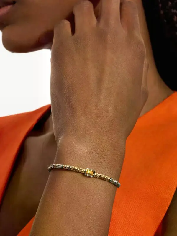 John Hardy Heishi Citrine Bracelet