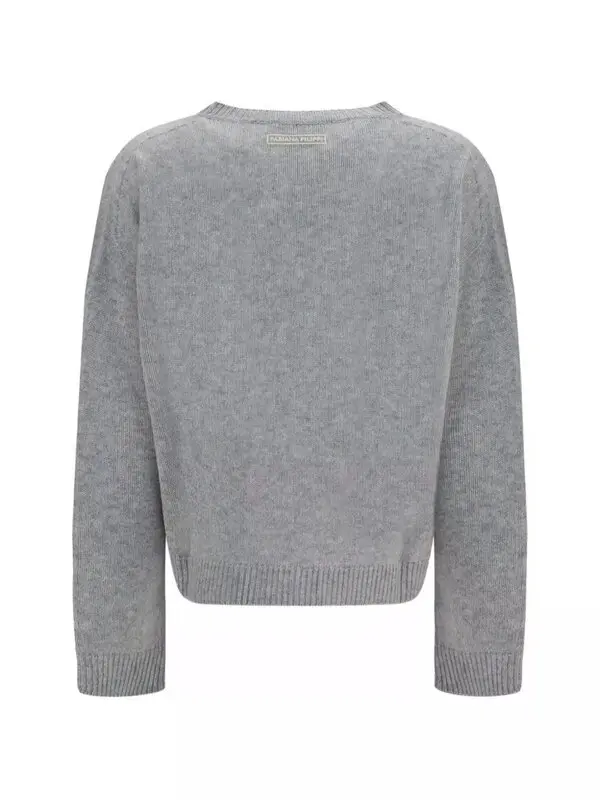 Fabiana Filippi Crew-neck Mélange Sweater