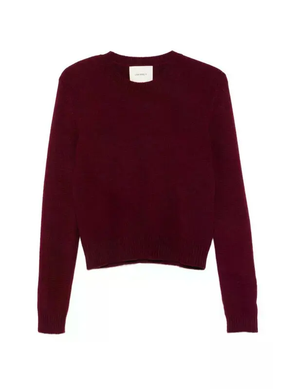 LISA YANG Mable Crew Neck Sweater - Purple
