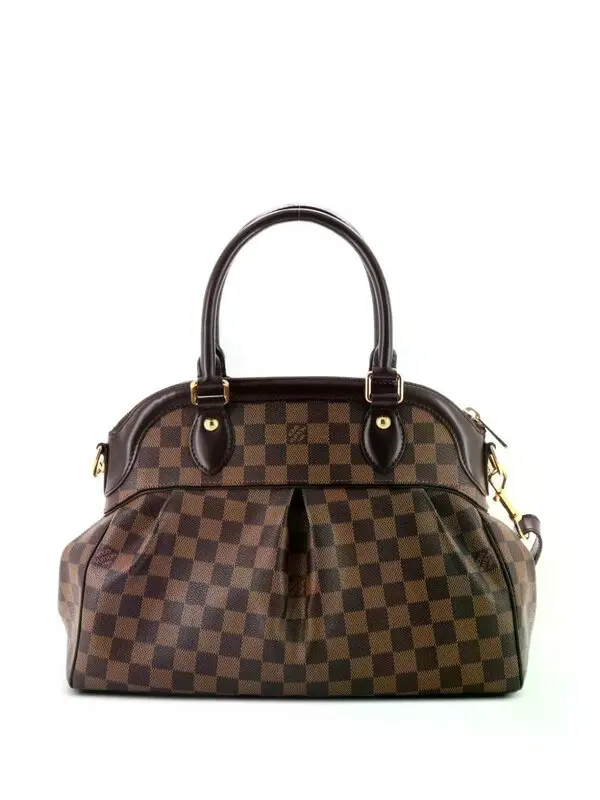 LOUIS VUITTON Trevi Damier Pm Satchel - Brown