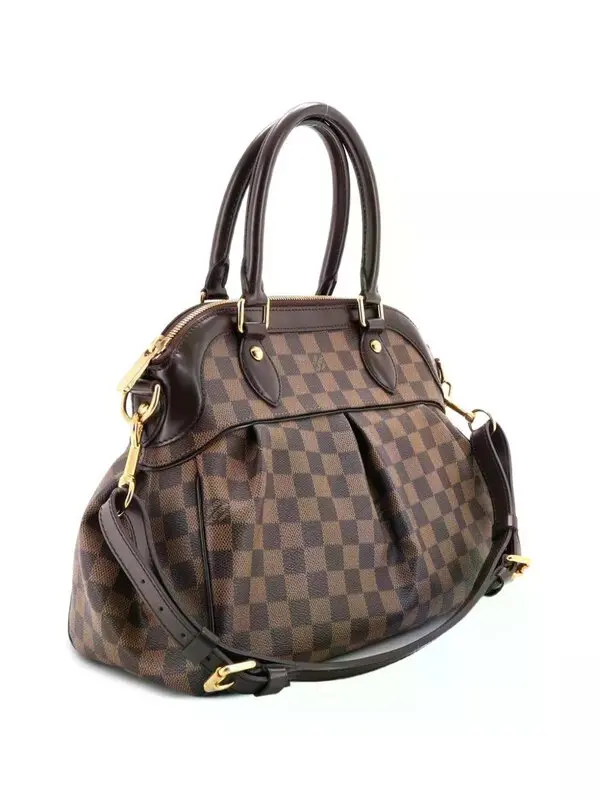 LOUIS VUITTON Trevi Damier Pm Satchel - Brown